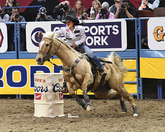 Barrel Racing 2018 Word Champion Hailey Kinsel Clinches First World