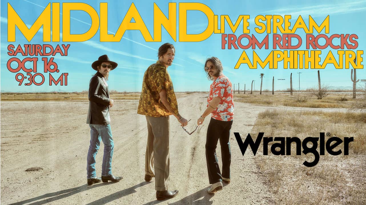 Midland Live From the Red Rocks Amphitheater Postponed - Newsarc