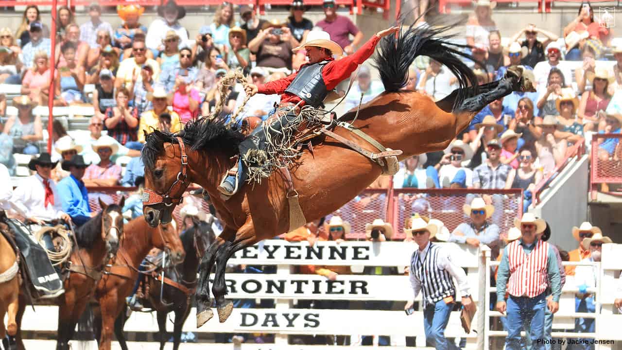 Ryder Sanford Sets Rodeo-Record in Winning Cheyenne Frontier Days - News
